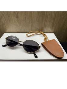 2pcs/1pc Of Ultra Light Oval Fashion Glasses, Y2K Brand Style Fashion ...