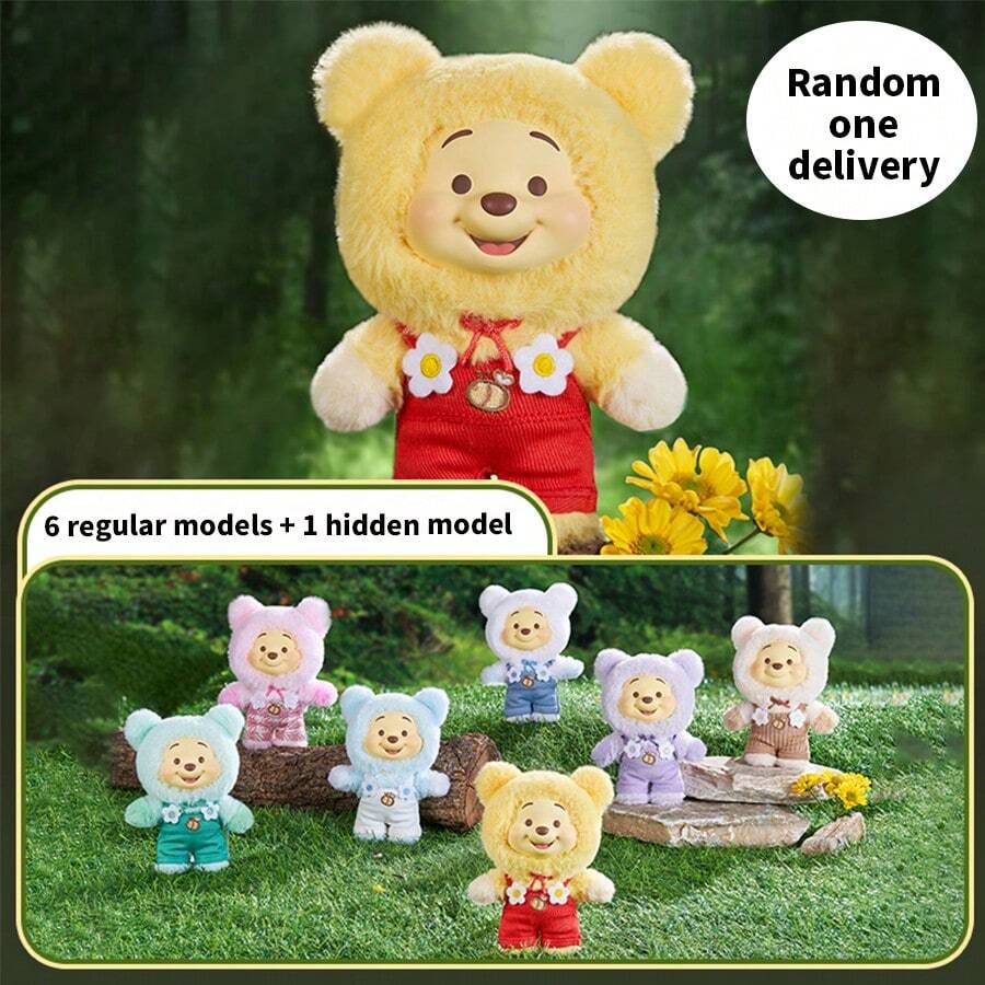 Miniso Serie de osos de caramelo de Winnie the Pooh, caja ciega de ...
