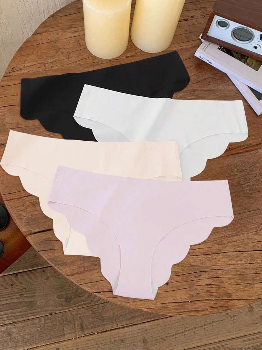 4 Pacotes de Roupa Íntima Confortável e Fofa para Adolescentes Meninas ...