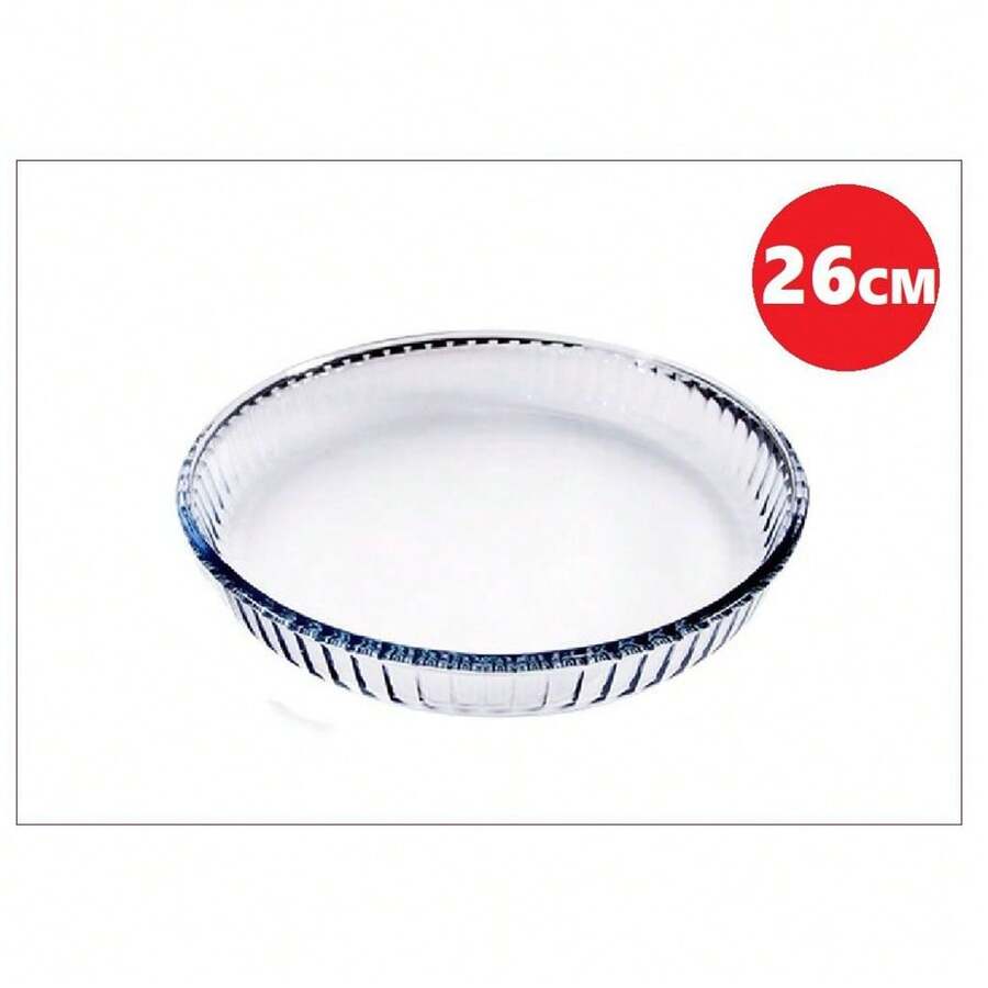 Quttin Baking Pan 26 Cm, Glass, Transparent, 26 Cm | SHEIN USA
