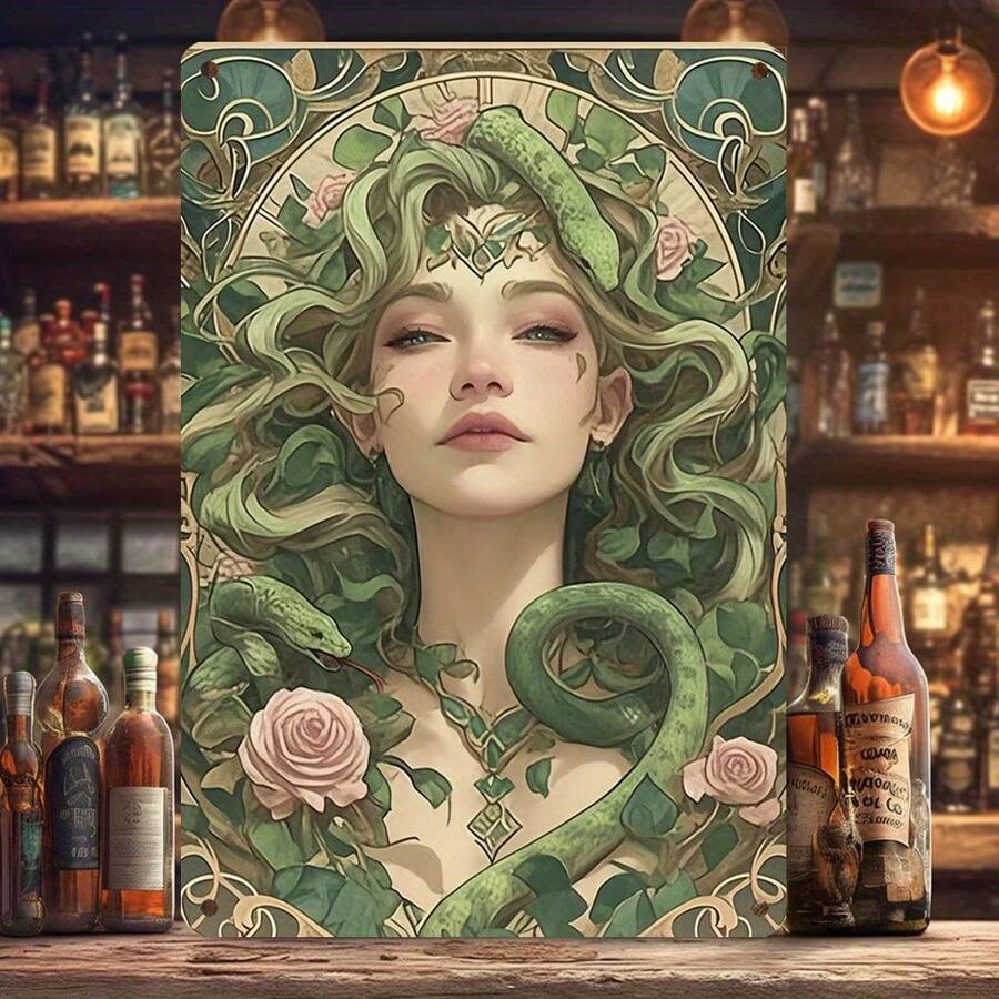 2D Flat Vibrant Metal Sign - Durable Tin Wall Art For Home Decor ...