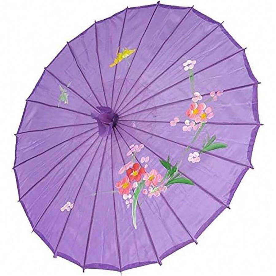 Parasol Asian Chinese Nylon Umbrella Parasol For Photography Cosplay ...