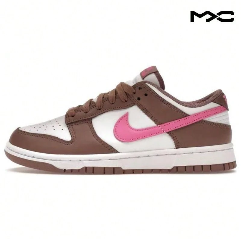 Nike Dunk Low 'Smokey Mauve Playful Pink' Women Sneakers Brown White ...