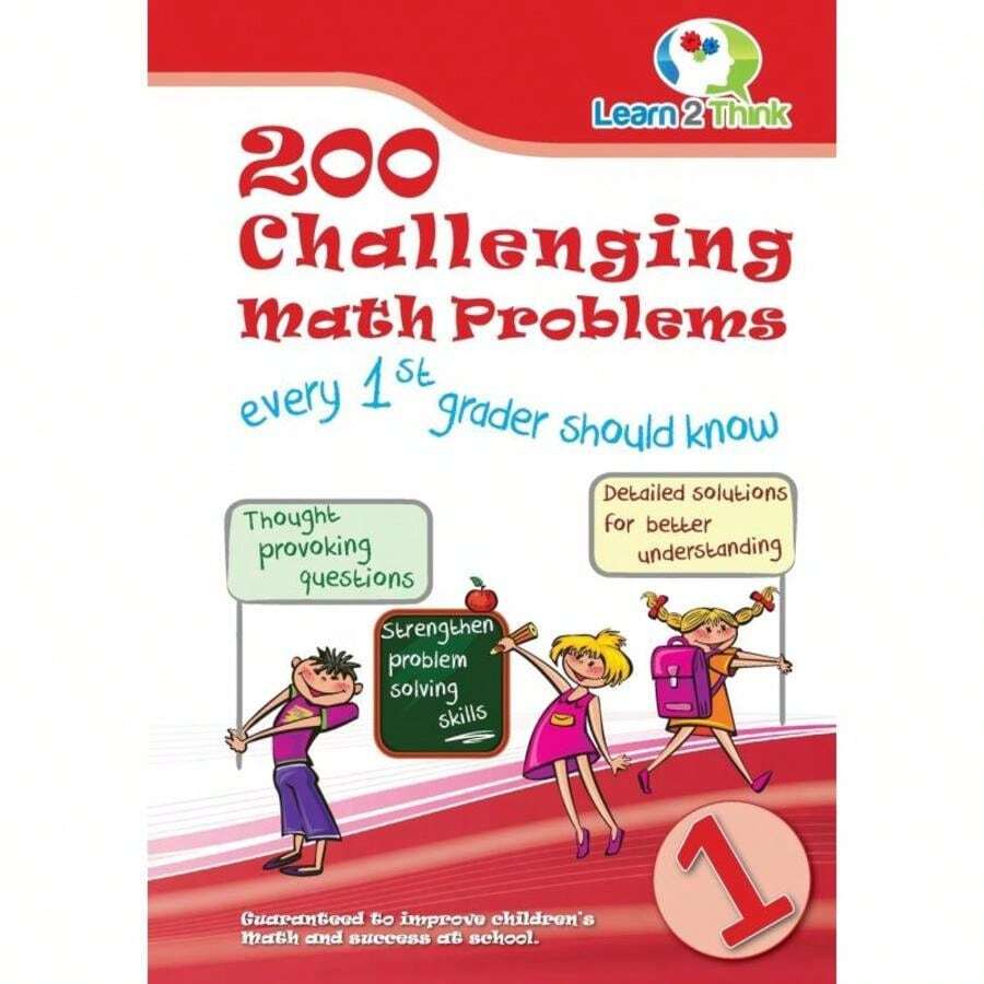 200 Challenging Math Problems Every 1st Grader Should Know-7081 | SHEIN USA