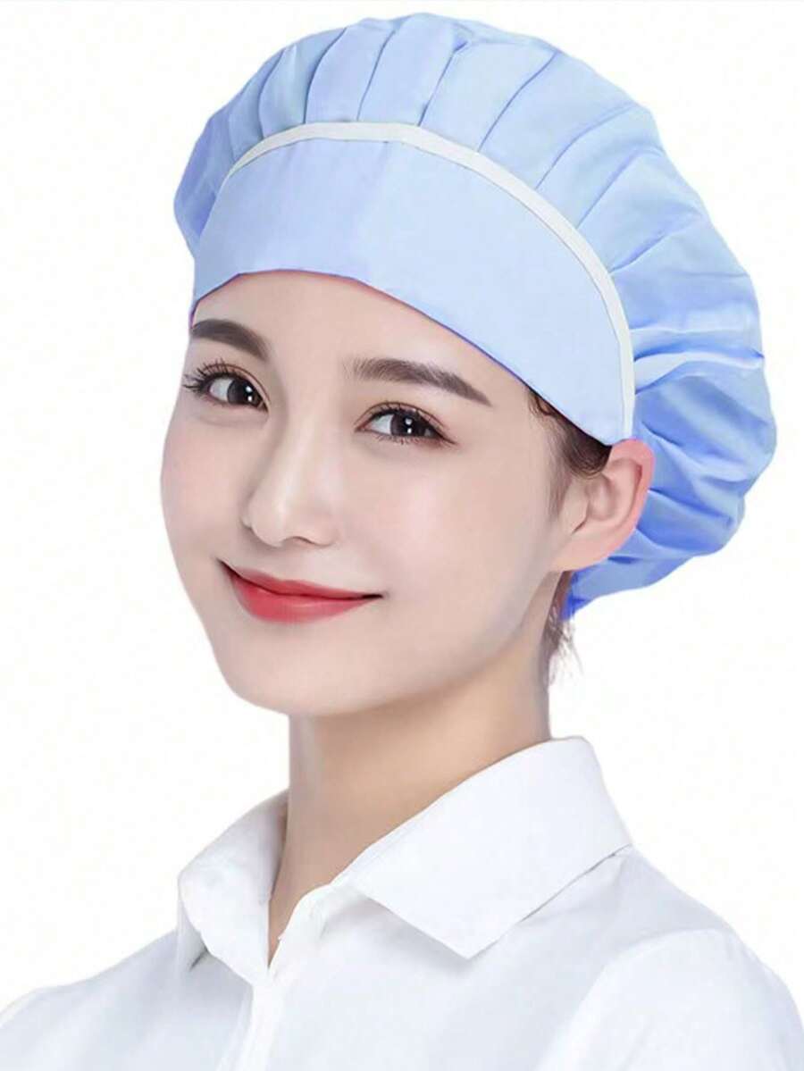 1pc Fashionable Food Service Work Hat, Chef/Kitchen Hat Unisex Mesh Cap ...