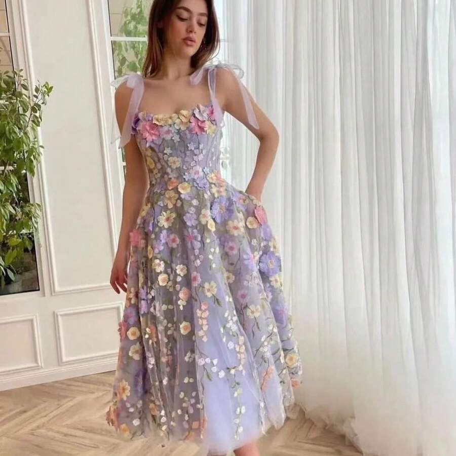 Luxurious 2025 European And American Fashion Floral Embroidery Mermaid ...