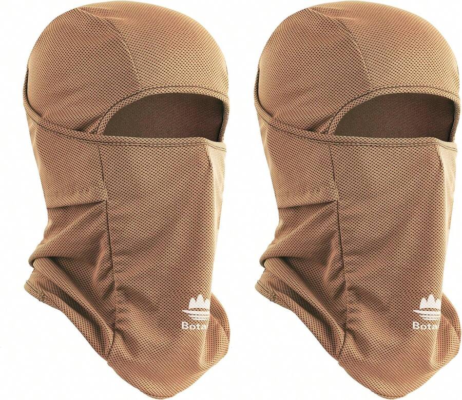 Botack Balaclava Face Mask Sun UV Protection Breathable Full Head Mask ...