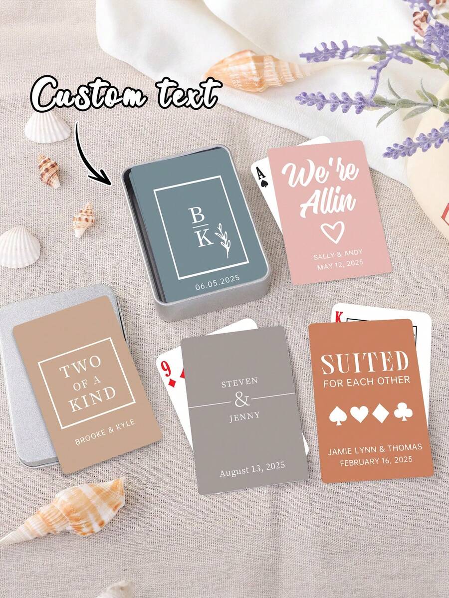 Custom Playing Cards Personalized Deck Of Card Custom Card Deck For ...