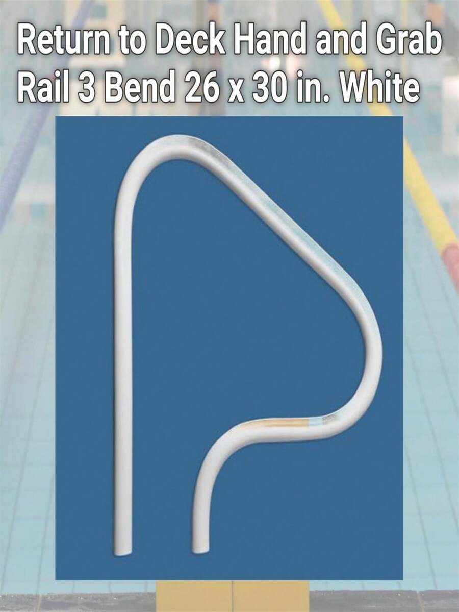 Return To Deck Hand And Grab Rail 3 Bend 26 X 30 In. White | SHEIN USA