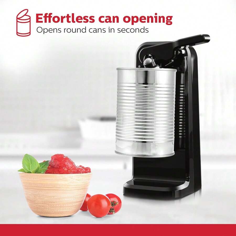 Electric Automatic Can Opener With Auto Shutoff' Push Down Lever To ...