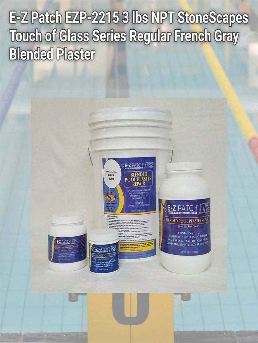 3 Lbs NPT StoneScapes Touch Of Glass Series Regular French Gray Blended ...