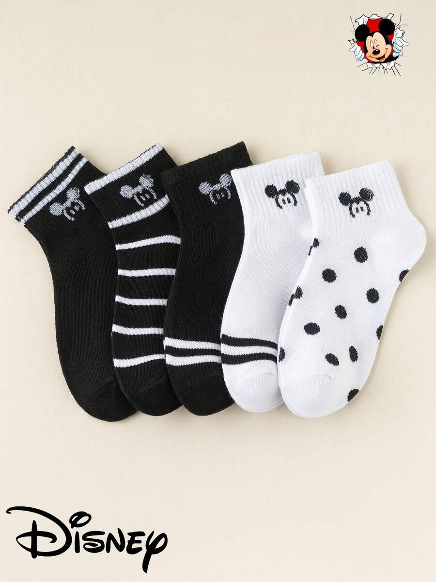 Disney Disney 1/5 Pairs Of Unisex Mickey Socks, Featuring Classic ...