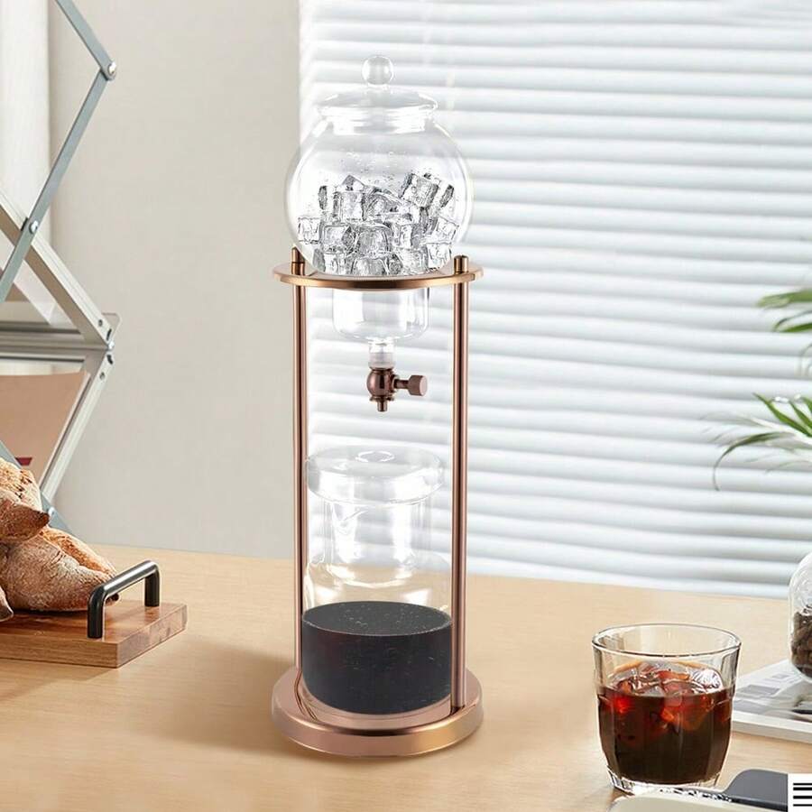Iced Coffee Dripper Cold Brew Drip Tower Coffee Maker Stainless Steel ...