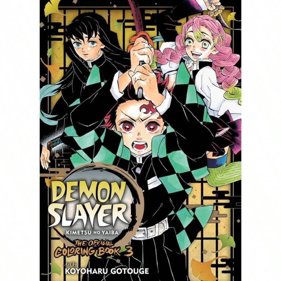 Demon Slayer:Kimetsu No Yaiba:The Official Coloring Book 3-8373 | SHEIN USA