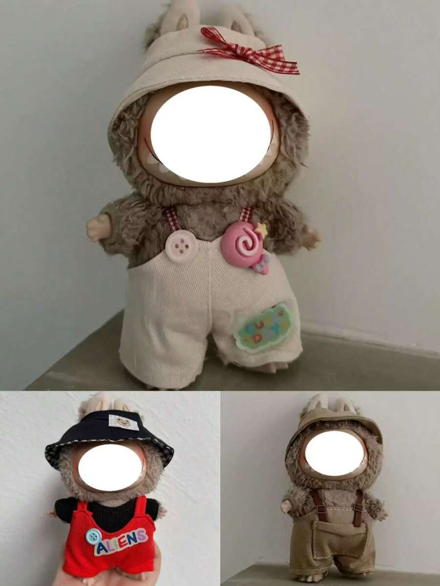 (Clothes Only) New Hot Selling 17cm Pendant Labobo Doll Outfit Set ...