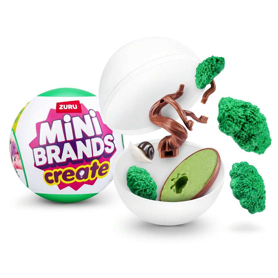 ZURU ZURU Mini Brands Create Garden Capsule By ZURU, Mini Botanical ...