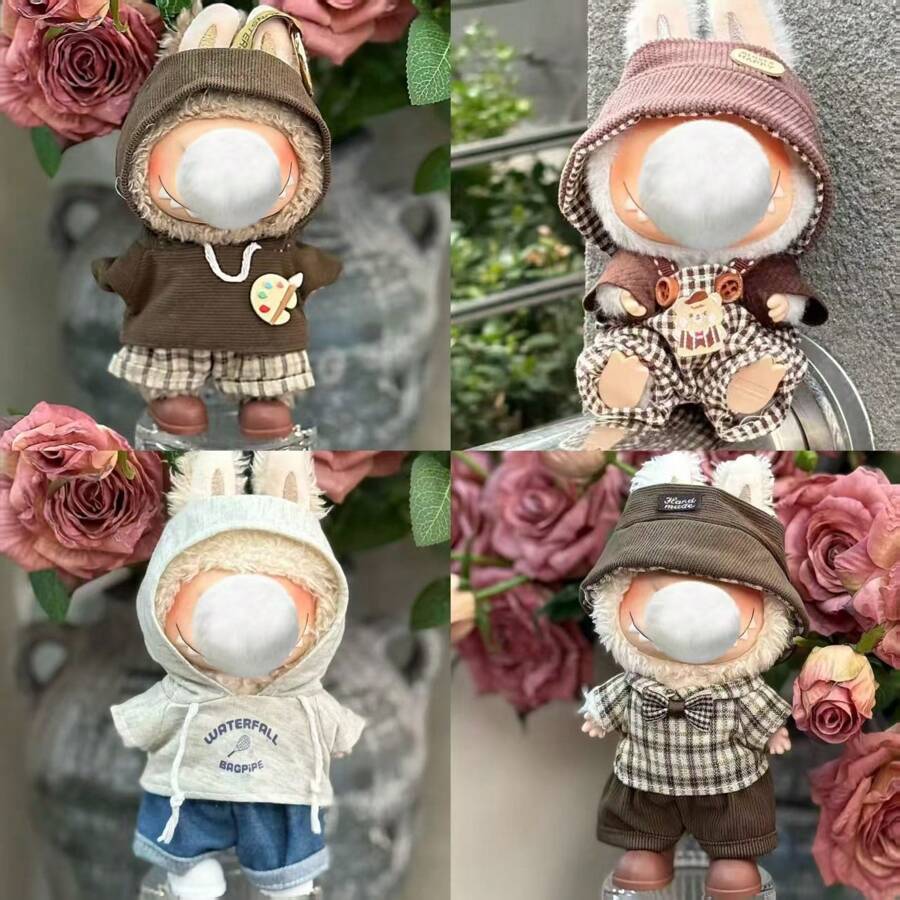 Clothes Only] For LABUBU Doll Outfit Set, Fits 1st, 2nd, 3rd Generation ...