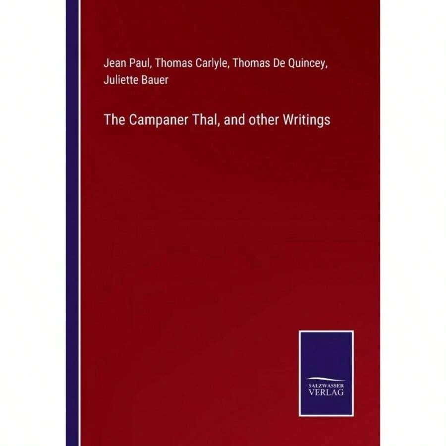 The Campaner Thal, And Other Writings-4545 | SHEIN USA