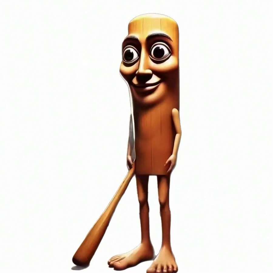 3D Printed TungTungTung Sahur Italian Brainrot Wooden Puppet, Character ...