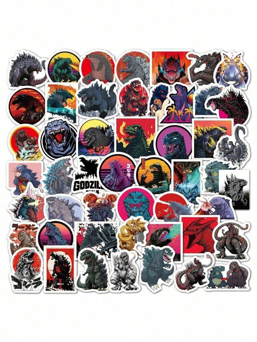 WB 50Pcs WB Official Character Collection PVC Stickers Office Marking ...