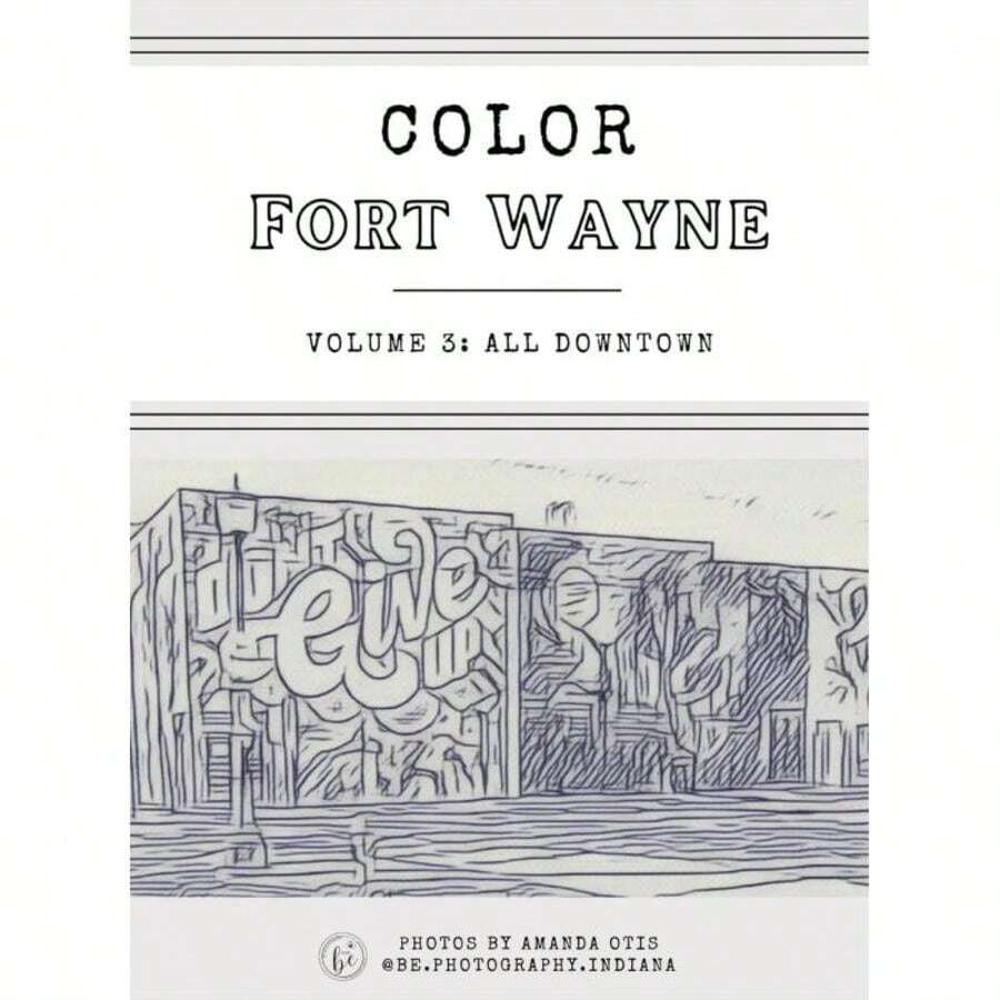Color Fort Wayne Volume 3:All Downtown (Hardcover)-XY7252 | SHEIN USA