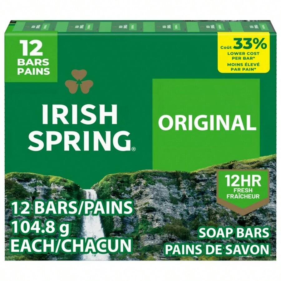 Irish Spring Jabón de barra desodorante original Irish Spring para ...