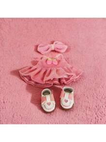 17cm Strawberry Sweetheart Outfit For LABUBU, Suitable For LABUBU 1st ...