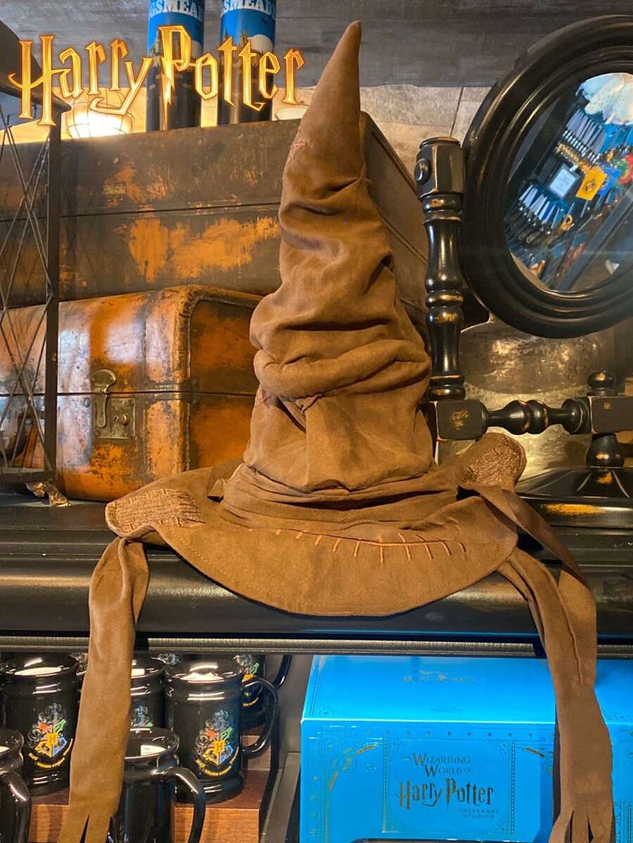 Warner Bros 1PC Wizarding World Harry Potter, Play, Movies Wizard Hat Sorting Hat Leather ...