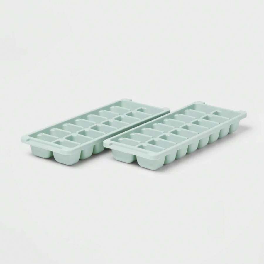 2pk Plastic Trays Mint Green - Room Essentials™: Stackable, Dishwasher ...