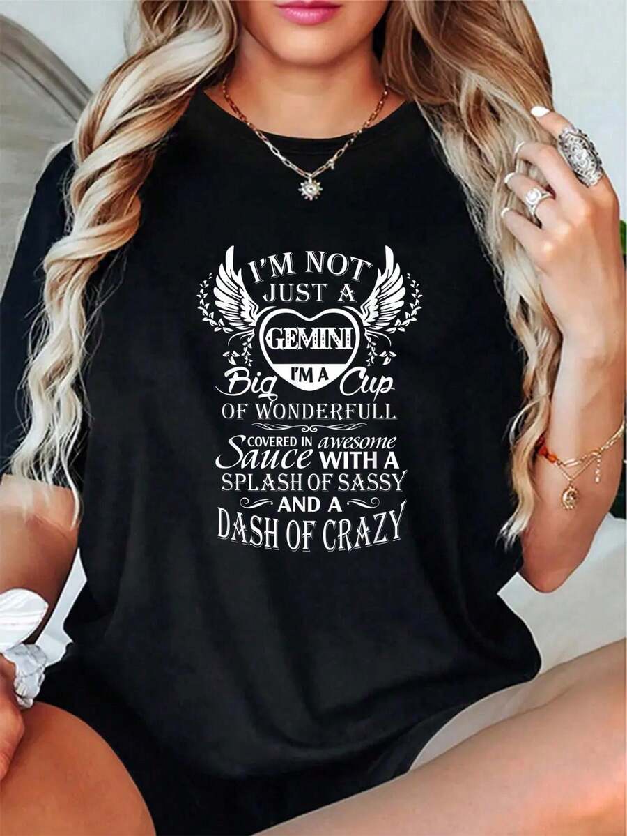 Gemini Shirt - Gemini Zodiac Shirt - Gemini Horoscope Shirt - 100% ...