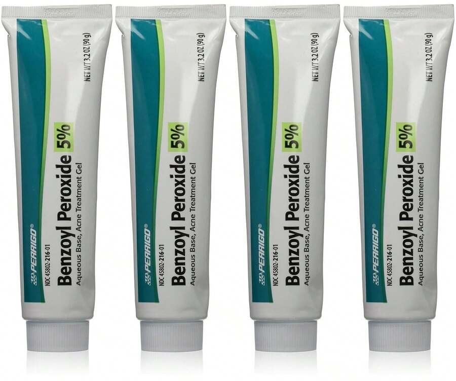 Perrigo 2.5% Benzoyl Peroxide Acne Treatment Gel 60gm Tube | SHEIN USA