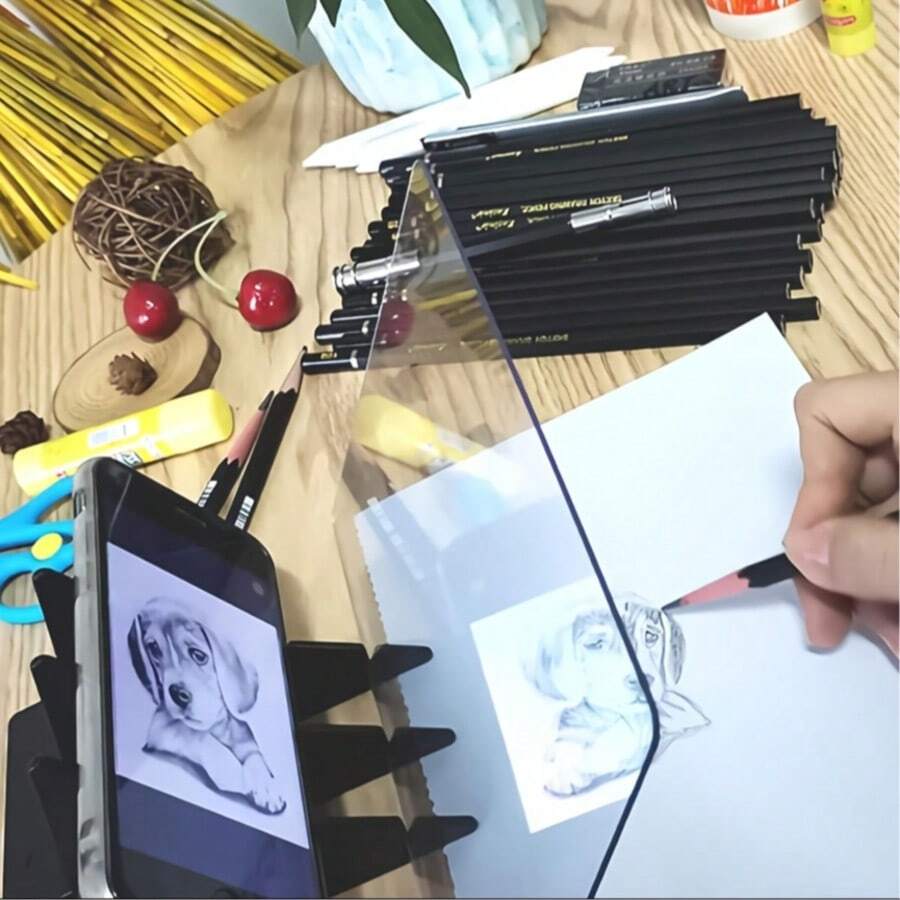 A Set Of PVC Optical Drawing Board Kit - A Tracing And Reflecting ...