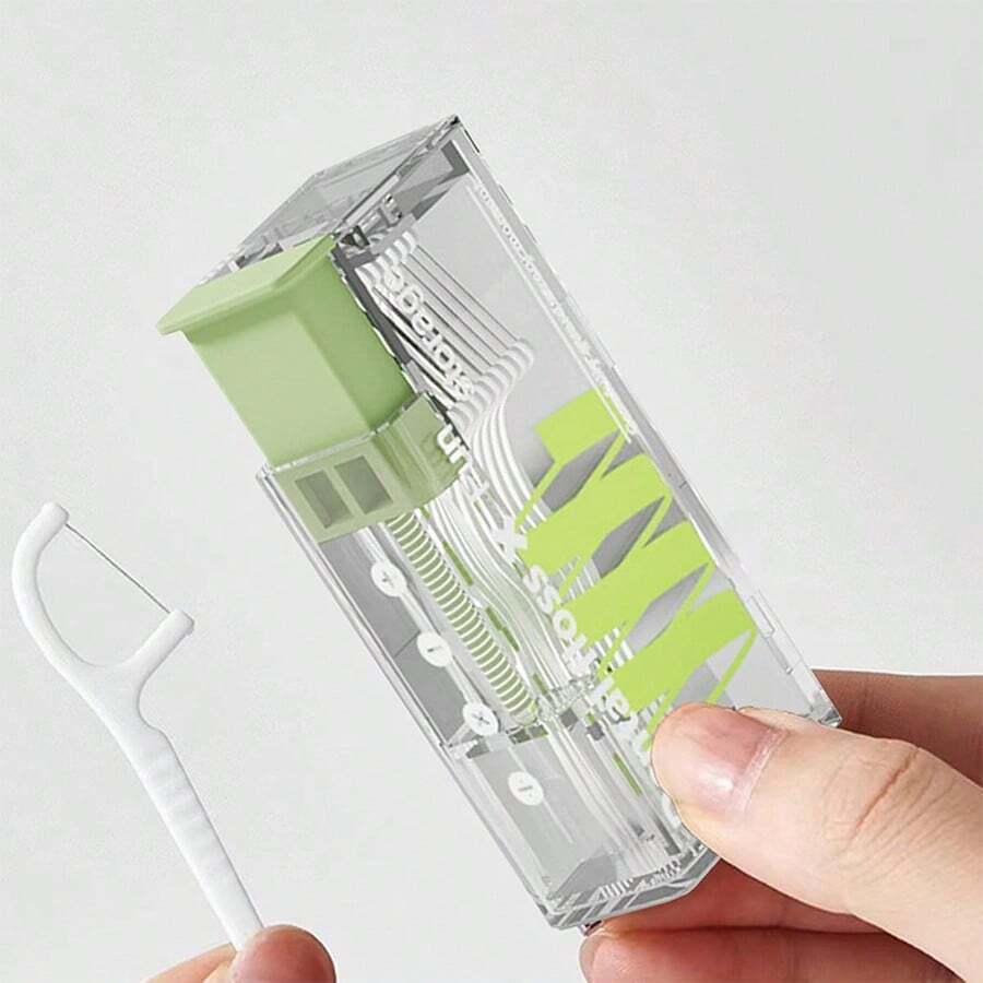 1pc/2pcs Dental Floss Storage Box In 1 Box Portable Home Creative ...