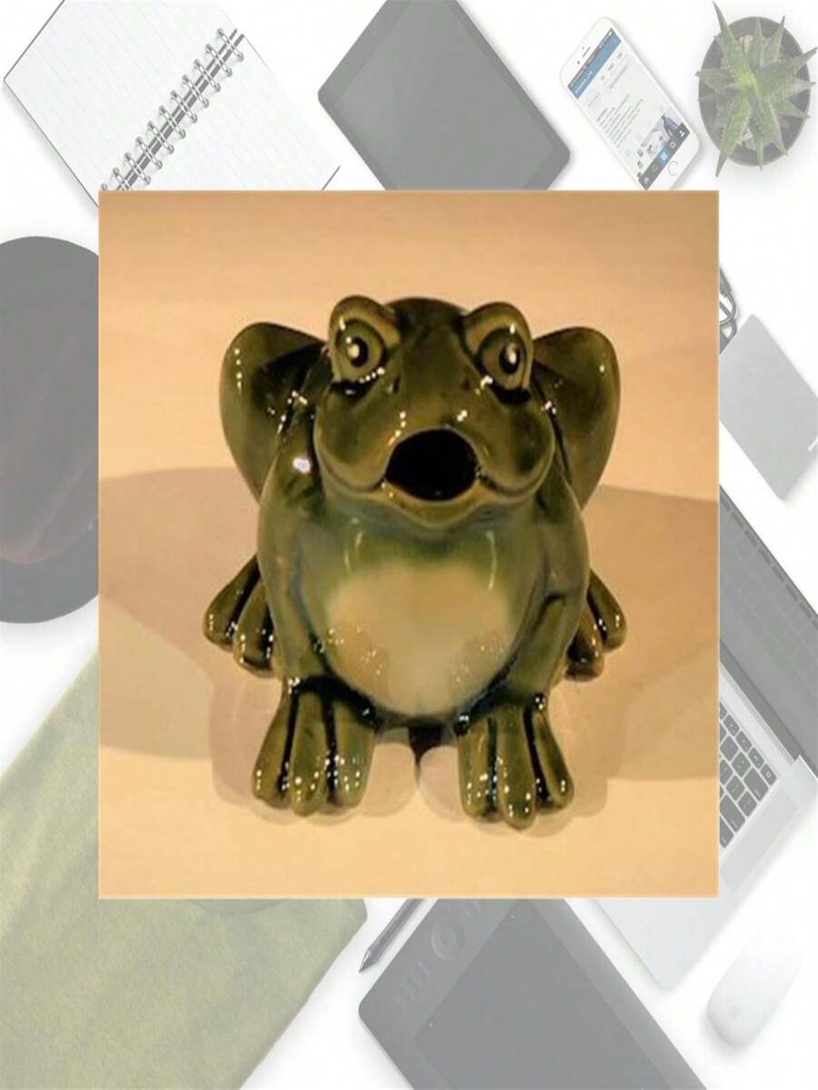 3 In. Miniature Ceramic Frog Figurine | SHEIN USA