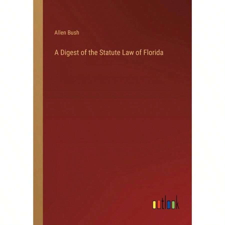 A Digest Of The Statute Law Of Florida-XY9983 | SHEIN USA