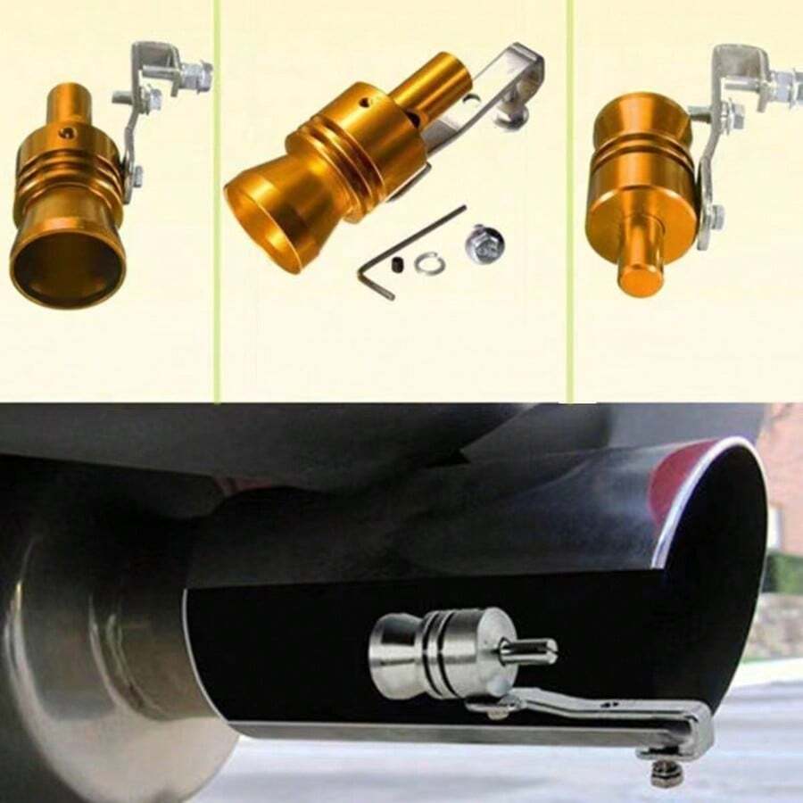 1pc Turbo Whistle Exhaust Tip - Realistic Blow-Off Sound Simulator For ...