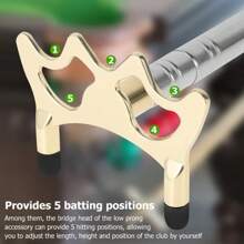 Retractable Billiard Bridge Stick Pool Table Billiards Cue Bridge Stick ...