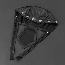 Rocker Hip-Hop Bandana Head Wrap Du Doo Do Rag Hat Skull Leather Rivet ...