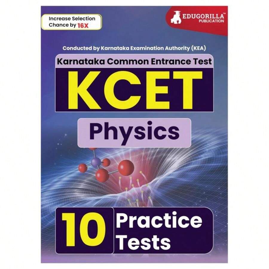 KCET Physics Book 2023 (Karnataka Common Entrance Test) - 10 Mock Tests ...