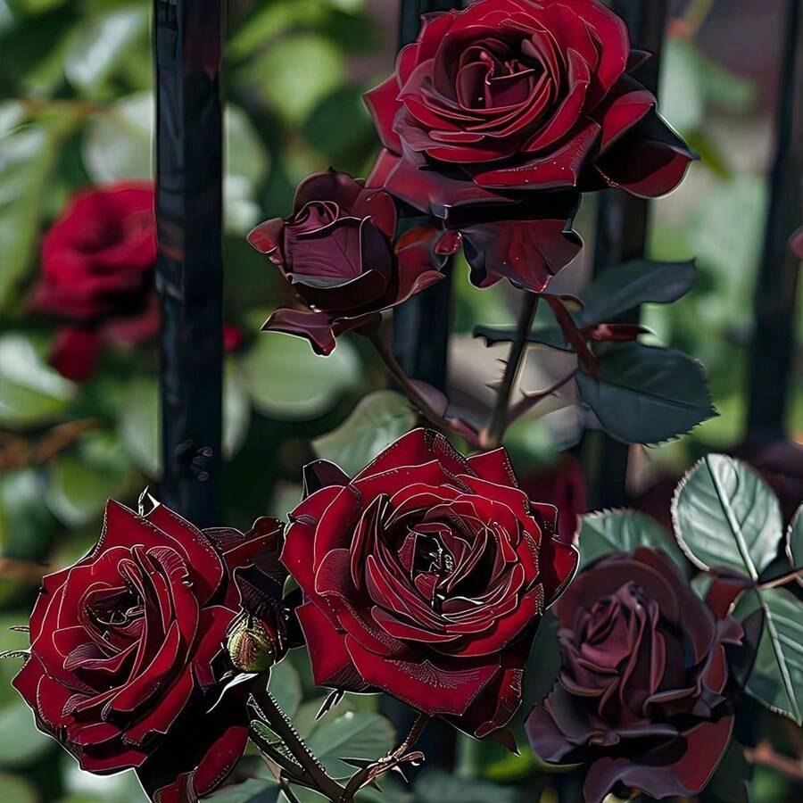 Discount Offer 200 Rare Black Rose And Red Rose Seeds To Plant - Exotic ...