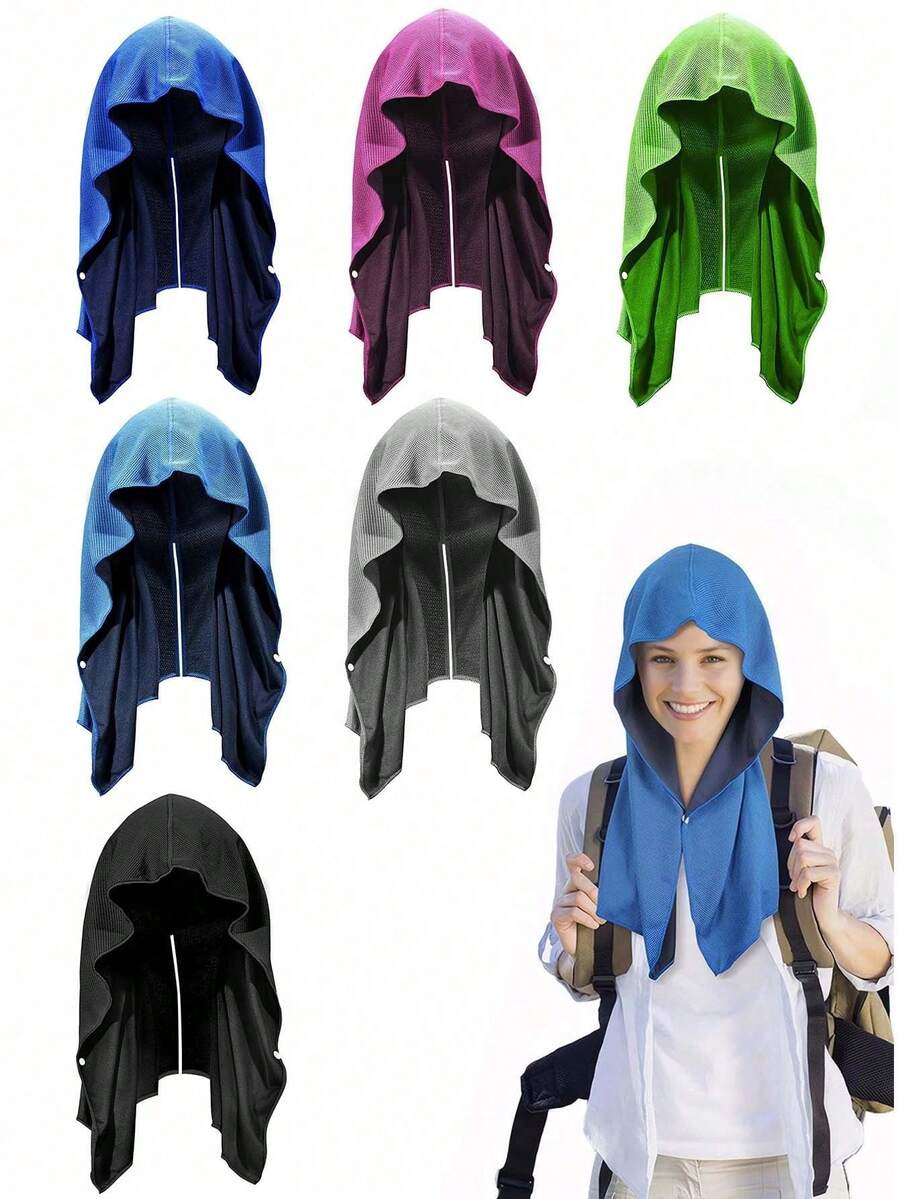 1pc Microfiber Cooling Towels For Sport & Sun Protection, Quick Drying ...