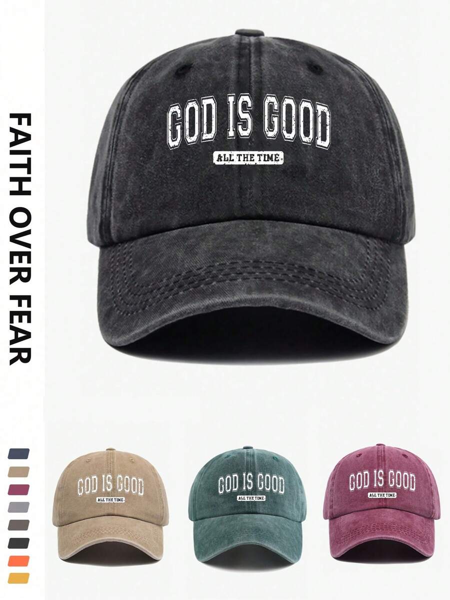 1pc Letter Print Versatile Fashion Outdoor Sun Protection Baseball Cap ...