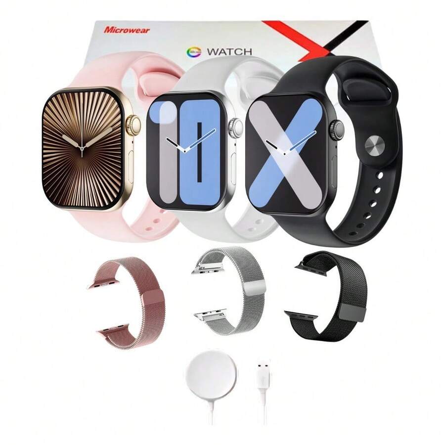 Smartwatch W10 PRO 46mm Chat Gpt Series 10 Launch 2025 Original | Moda ...