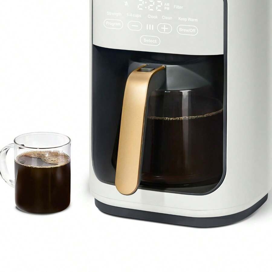 14-Cup Programmable Drip Coffee Maker With Touch-Activated Display ...