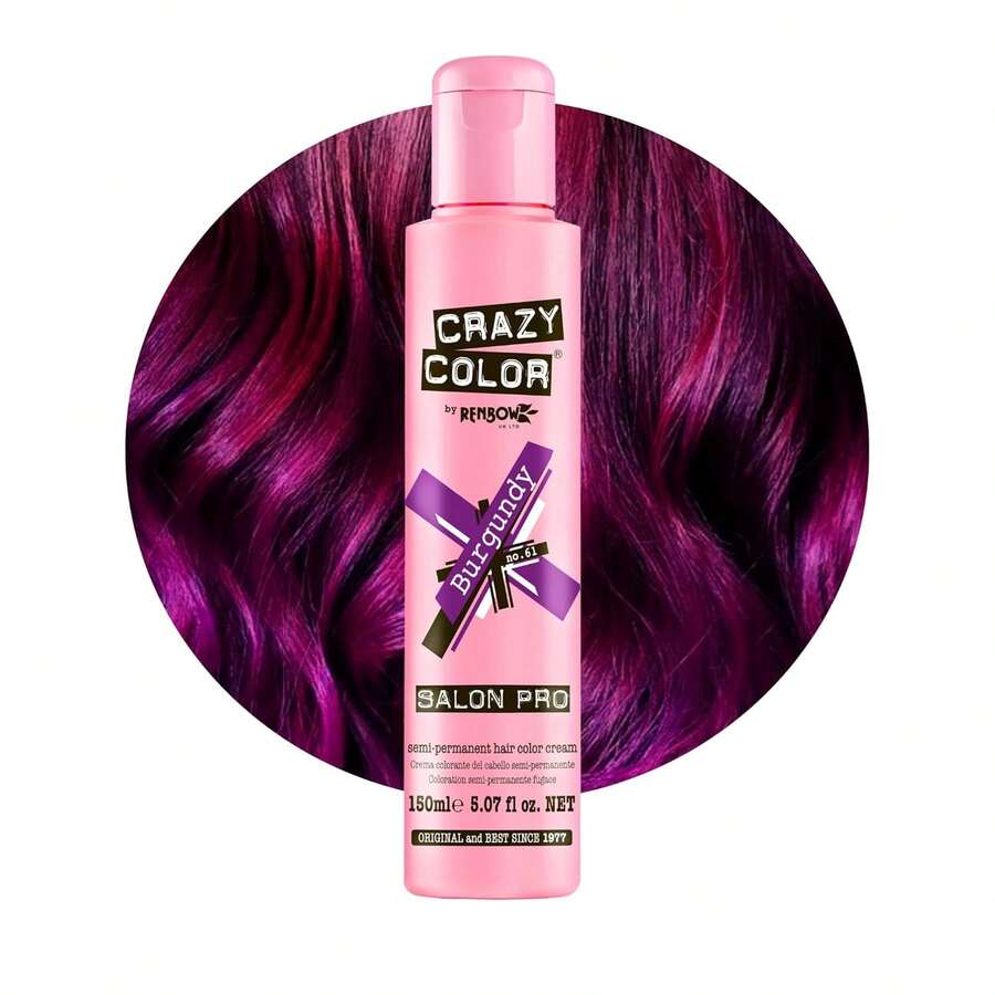 Crazy Color Crazy Color Salon Pro Semi Permanent Hair Color - 78 Rebel ...