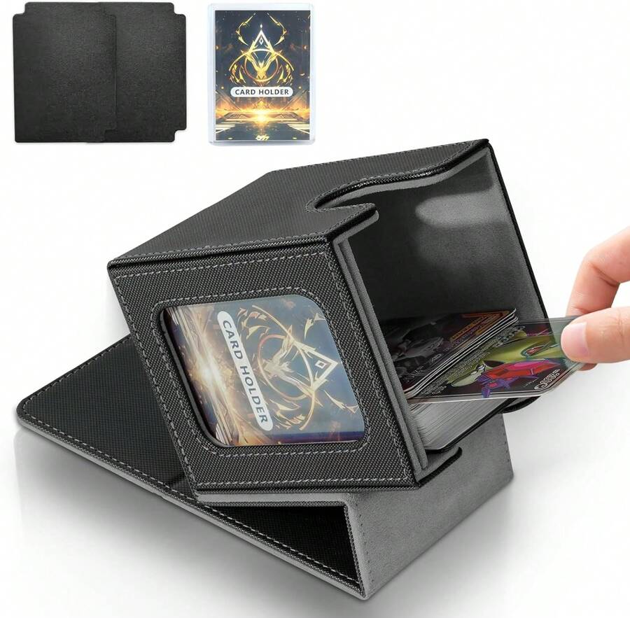 Jaffzora Deck Box For MTG Commander, Magnetic Card Display Case, TCG ...