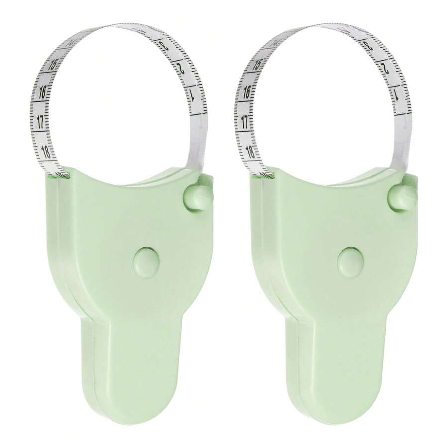 2pcs Body Measure Tape Automatic Telescopic Tape Measure Retractable ...