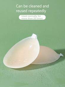 1 Pair Of Silicone Bras, Invisible Bra, Strapless Silicone Bra, Wedding ...