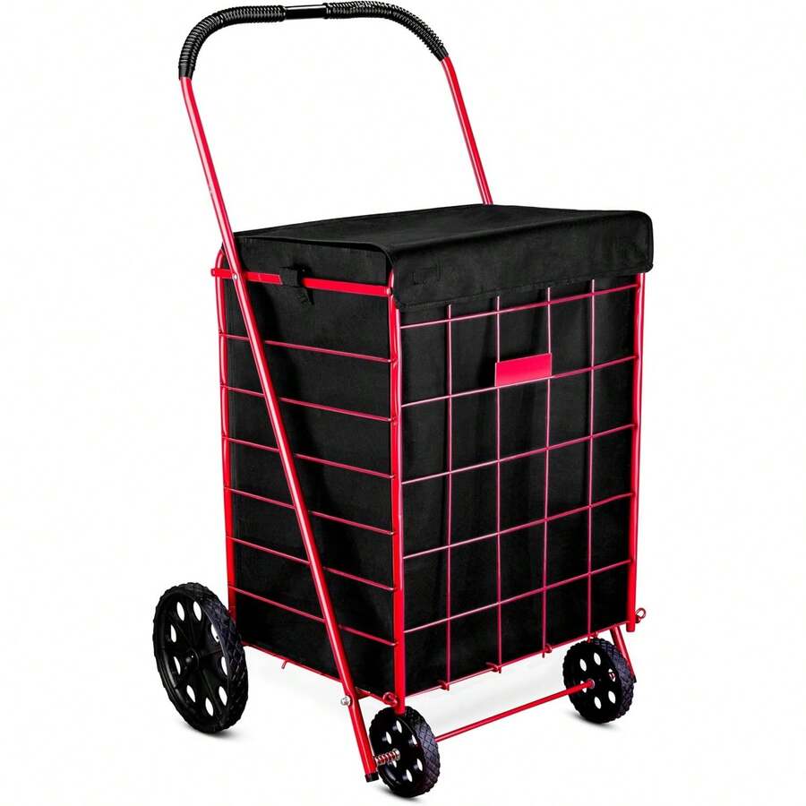 Portable Shopping Carts Handy Laundry Shopping Cart Liner, 18" X 15" X ...