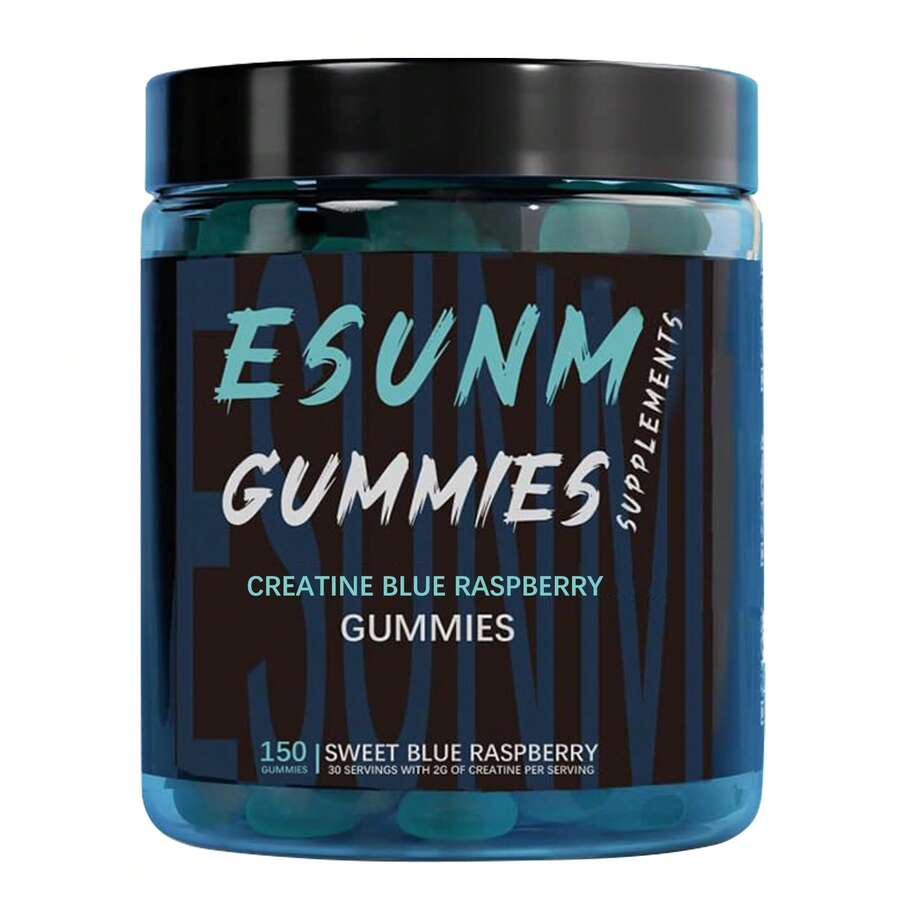 Creatine Gummies - 5g Creatine Monohydrate Per Serving - Low-Calorie ...
